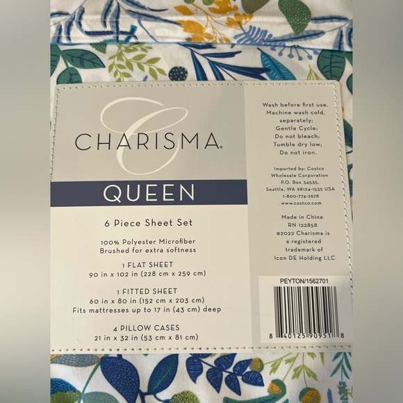 Charisma | Bedding | Charisma 6 Piece Sheet Set Brand New | Poshmark